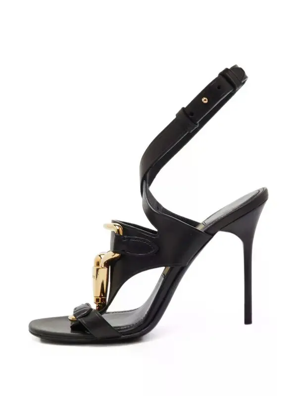 Burberry Bridle Horse-clip Heeled Sandals