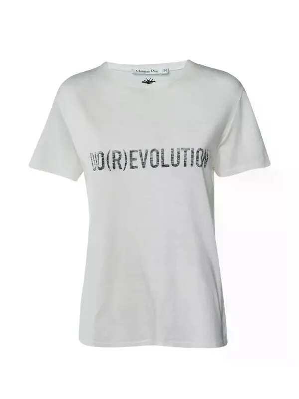 Dior Dioevolution Slogan T-shirt