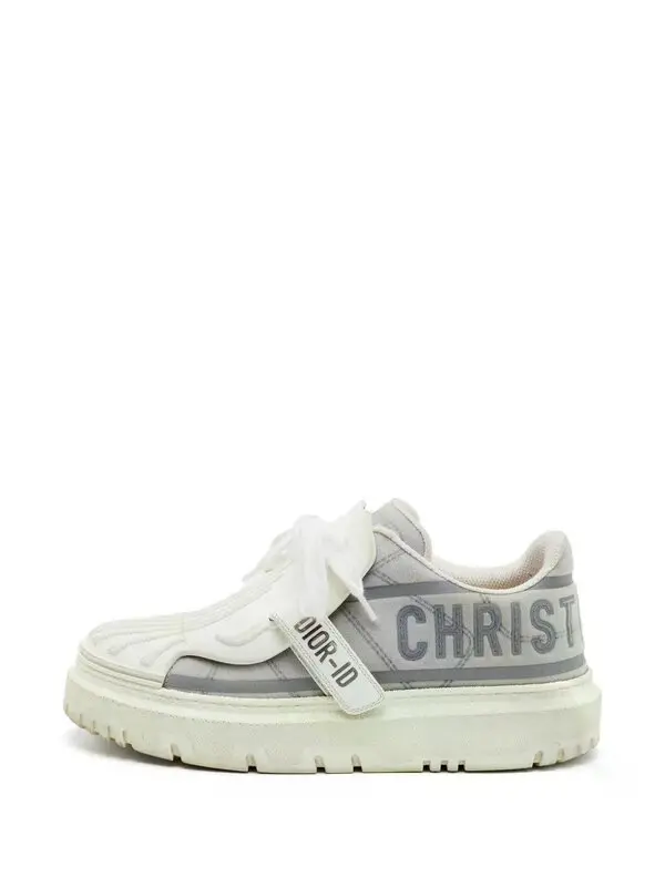 Dior Id Lace-up Sneakers - White