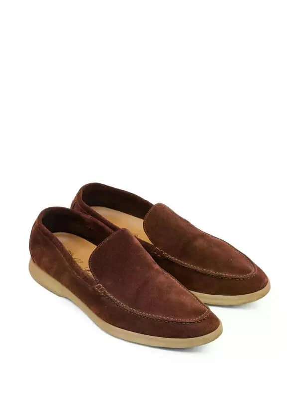 Loro Piana Almond-toe Loafers