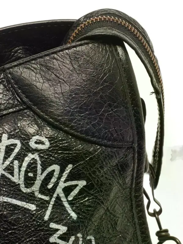 Balenciaga Graffiti Classic City Shoulder Bag