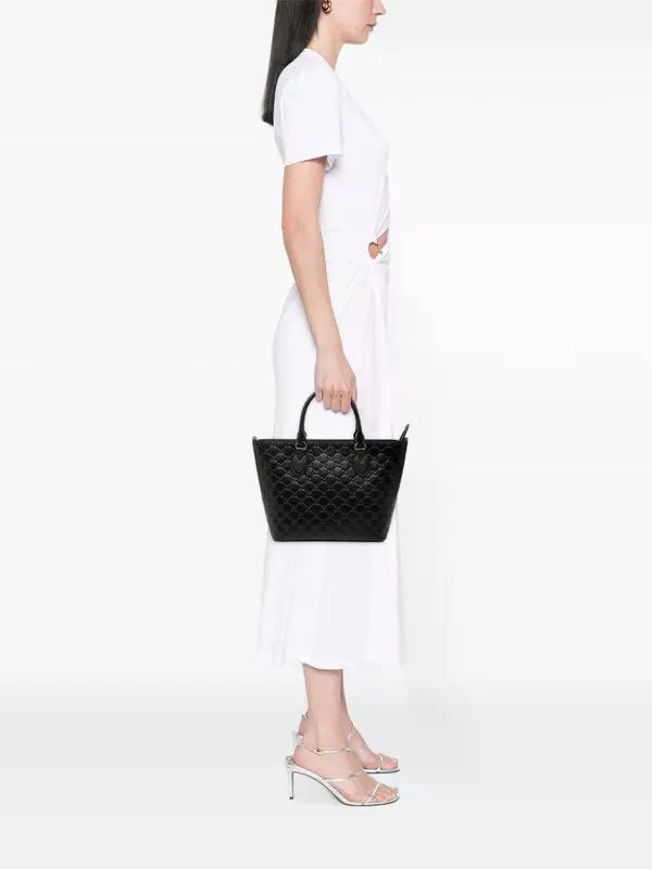 Gucci 2000-2015 Small Guccissima Convertible Tote Satchel