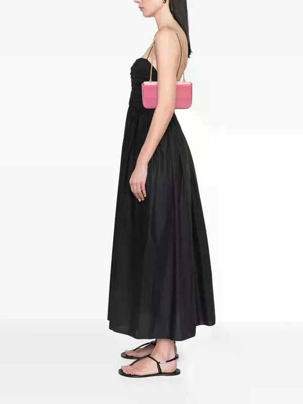 Celine 2021 Shiny Calfskin Claude Chain Shoulder Bag