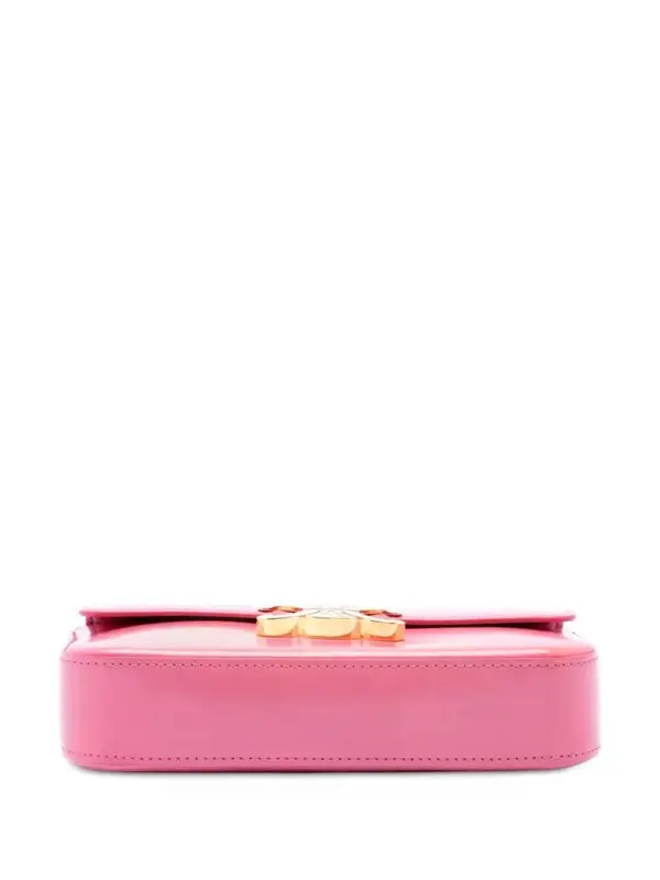 Celine 2021 Shiny Calfskin Claude Chain Shoulder Bag