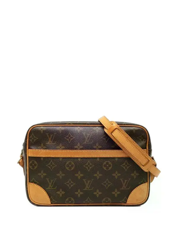 LOUIS VUITTON 2003 Monogram Trocadero 27 Crossbody Bag