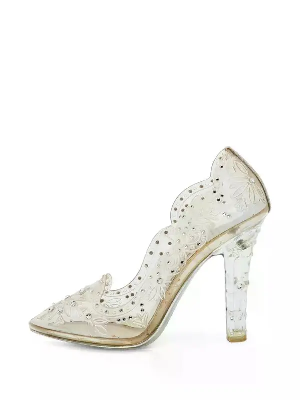 Dolce & Gabbana Cinderella Crystal Embellished Pumps