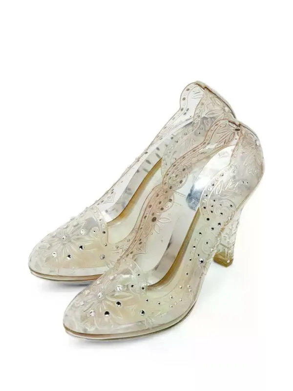 Dolce & Gabbana Cinderella Crystal Embellished Pumps
