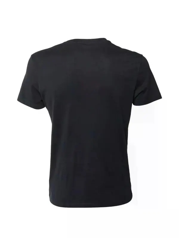 Versace Logo-embroidered T-shirt