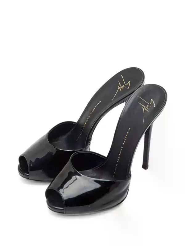 GIUSEPPE ZANOTTI Open-toe Leather Sandals