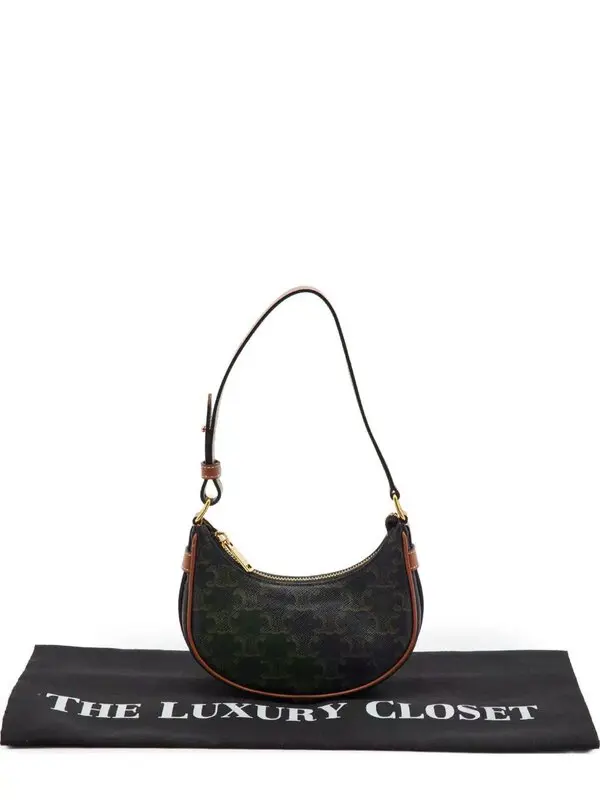 Celine Ava Triomphe Mini Bag - Brown