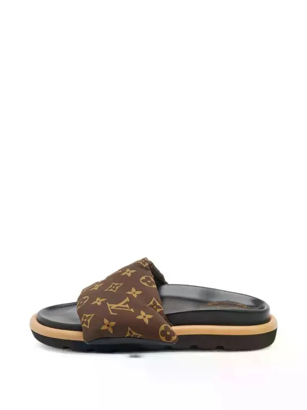 LOUIS VUITTON Pool Pillow Monogram Slide Sandals