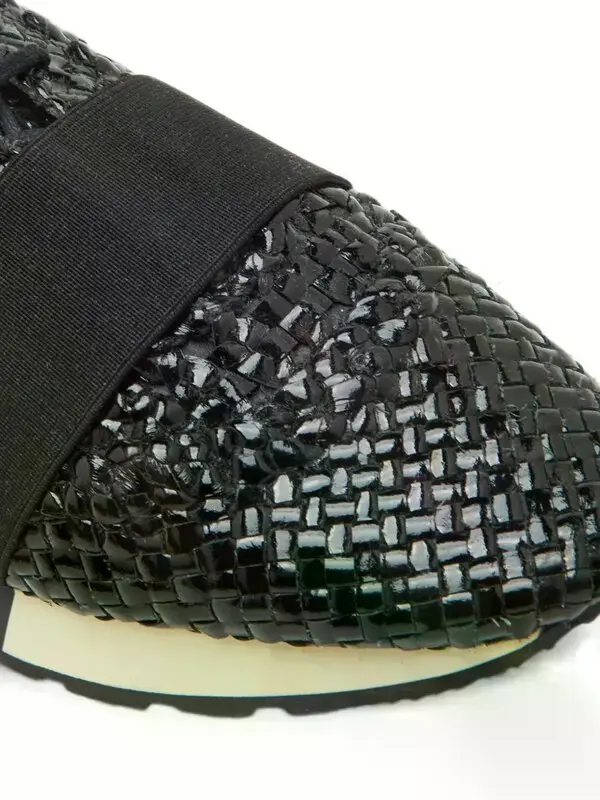 Balenciaga Race Runner Woven Sneakers
