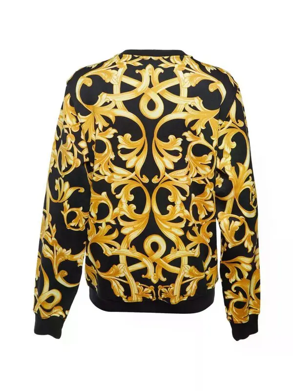 Versace Baroque-print Sweatshirt