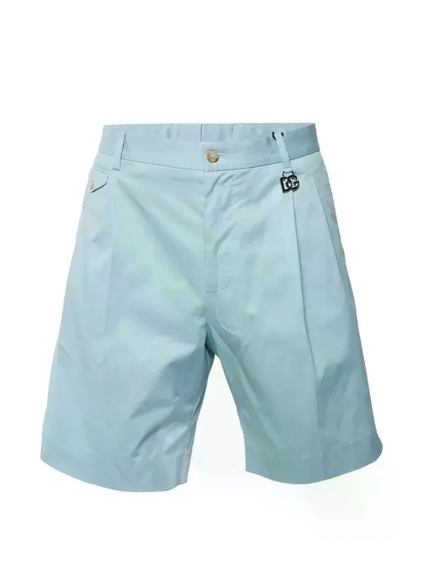 Dolce & Gabbana Pleated Bermuda Shorts