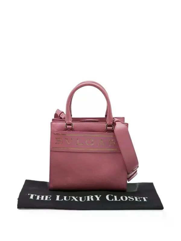 BVLGARI Small Logo Tote Bag
