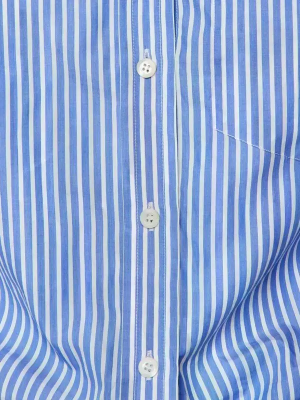 Prada Cotton Comic Print Button-down Shirt