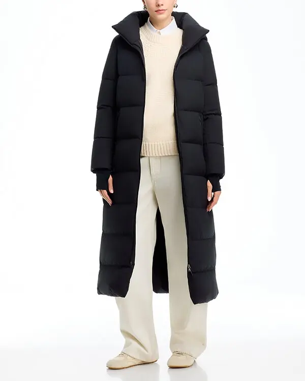 Herno Hooded Quilted Maxi Coat