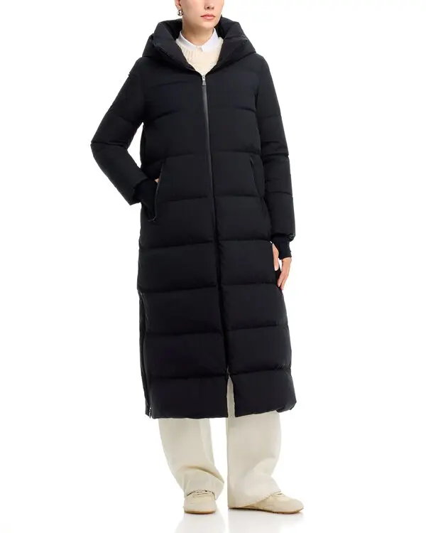 Herno Hooded Quilted Maxi Coat