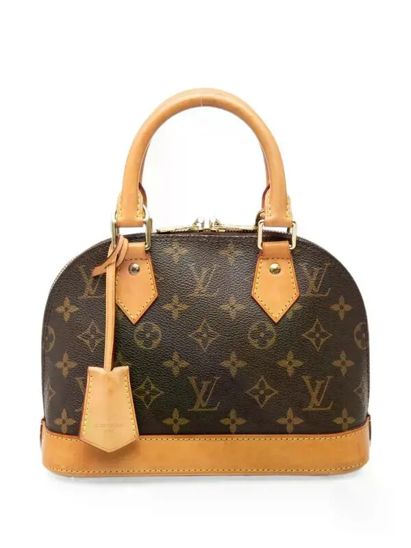 LOUIS VUITTON Monogram Alma Bb Satchel