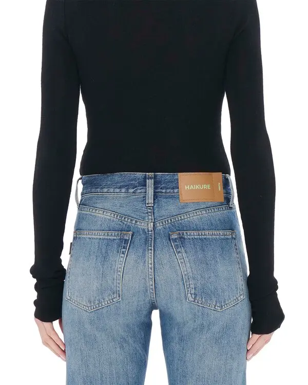 HAIKURE Flora Mid Rise Jeans