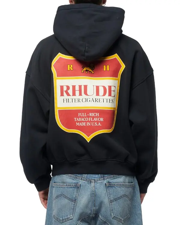 R H U D E Filtaro Logo Crest Hoodie