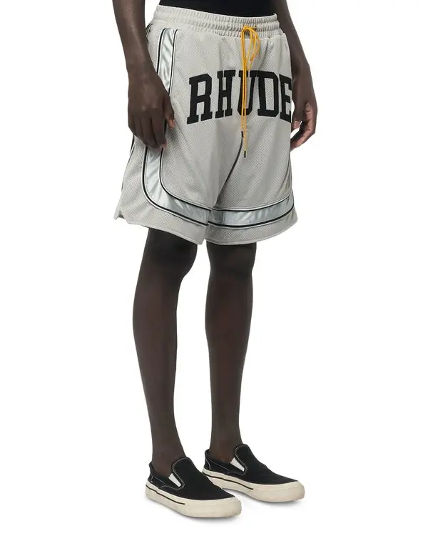 R H U D E Baggy 10.5 Logo Drawstring Shorts