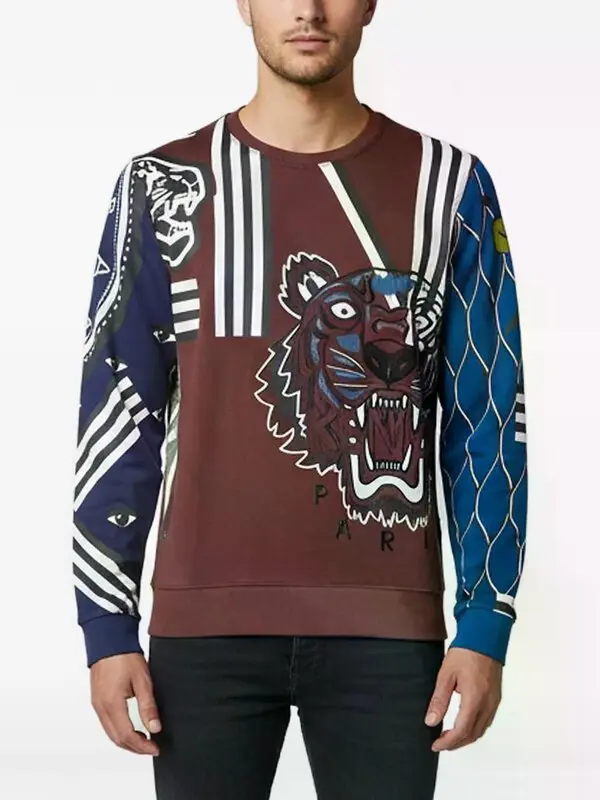 Kenzo Tiger-embroidered Sweatshirt