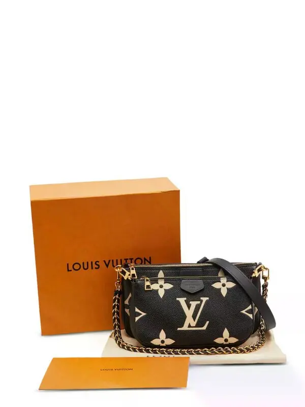 LOUIS VUITTON Multi Pochette Monogram Empreinte Shoulder Bag