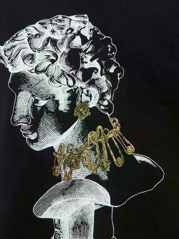 Versace Statue-print T-shirt