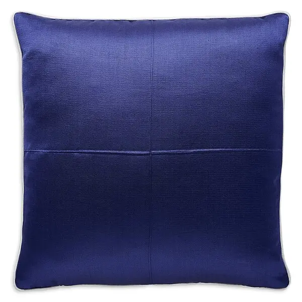 KUTNIA Silk Road Solid Kutnu Pillow - Marine