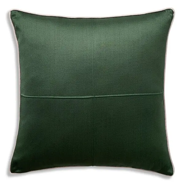 KUTNIA Silk Road Solid Kutnu Pillow - Moss