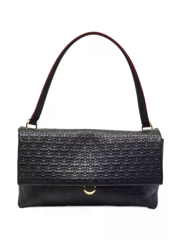 Carolina Herrera Medium Camelot Monogram-embossed Tote Bag