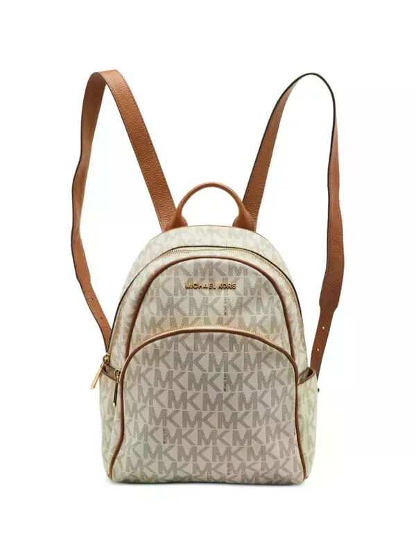 Michael Kors Jet Set Monogram Backpack - Neutrals