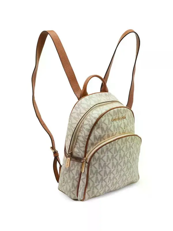Michael Kors Jet Set Monogram Backpack - Neutrals