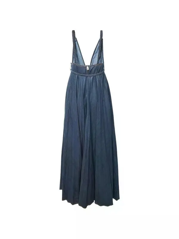 Dior Braided-strap Maxi Dress