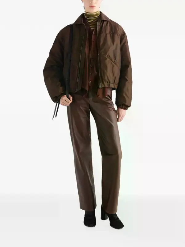 LEMAIRE Quilted Blouson In Water-repellent Canvas