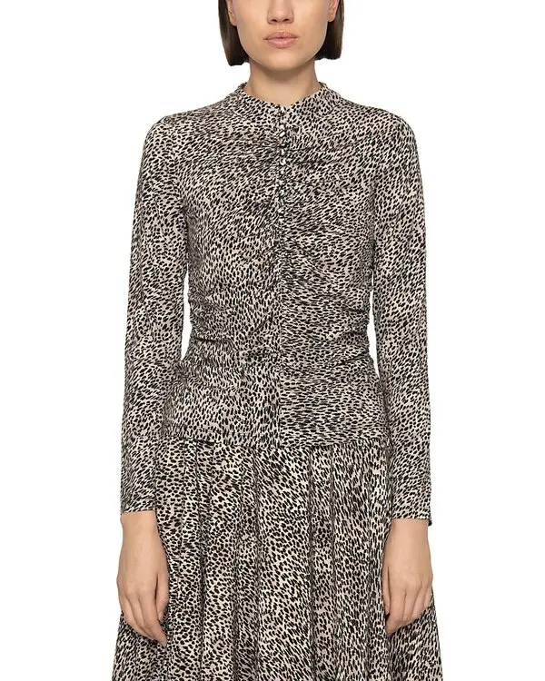 Sea Charlize Long Sleeve Ruched Top