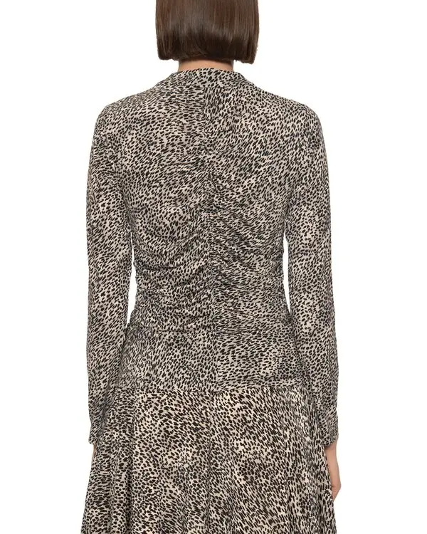 Sea Charlize Long Sleeve Ruched Top