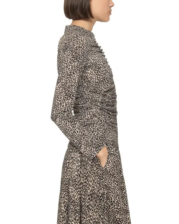 Sea Charlize Long Sleeve Ruched Top