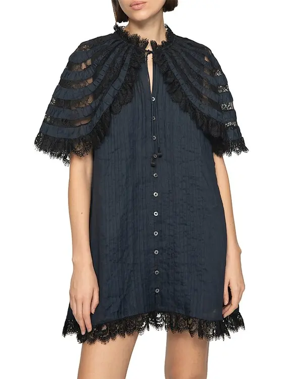 Sea Margaret Capelet Mini Dress