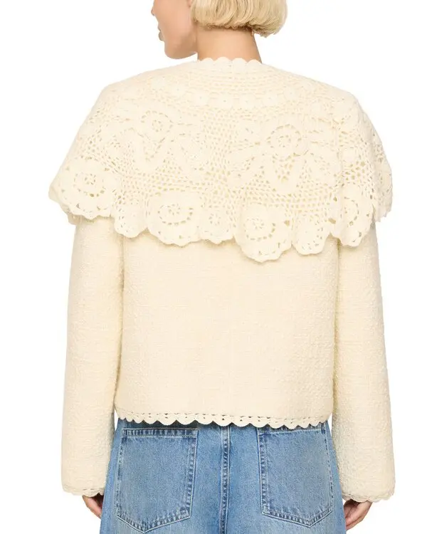 Sea Wright Crochet Cape Jacket