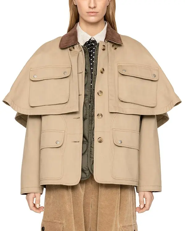 Sea Tristan Double Layer Cape Jacket