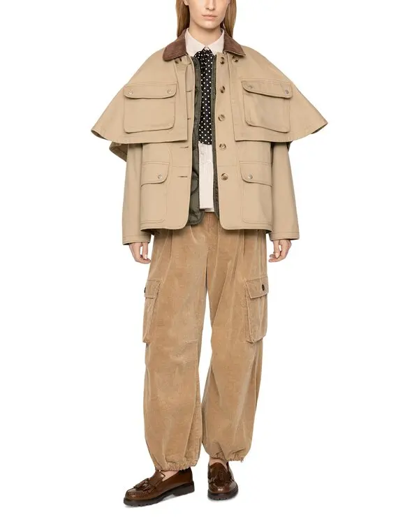Sea Tristan Double Layer Cape Jacket