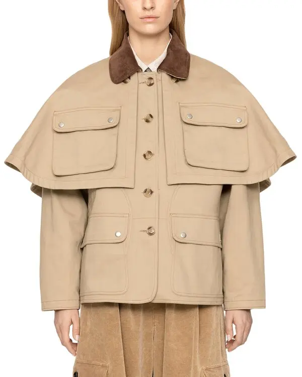 Sea Tristan Double Layer Cape Jacket