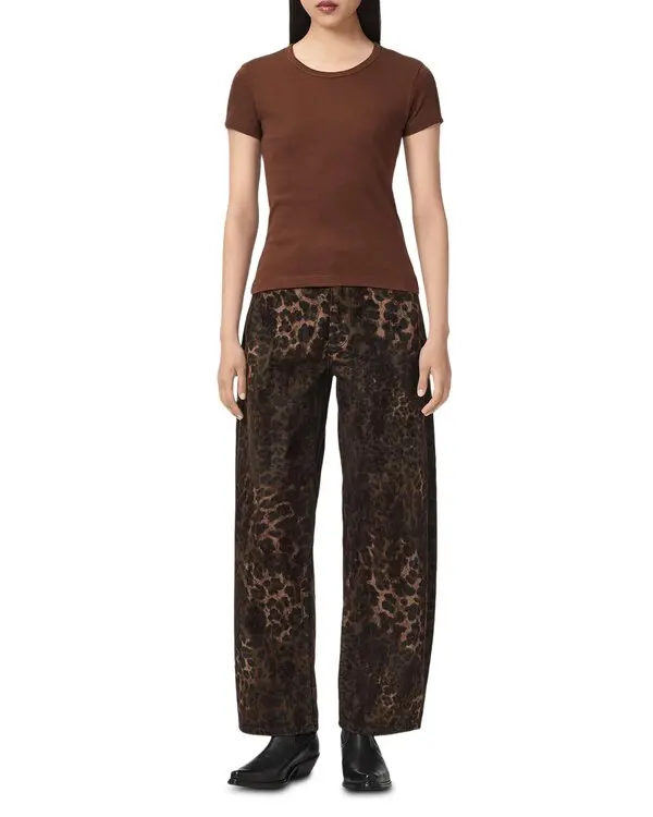 ALLSAINTS Sadie High Rise Barrel Jeans