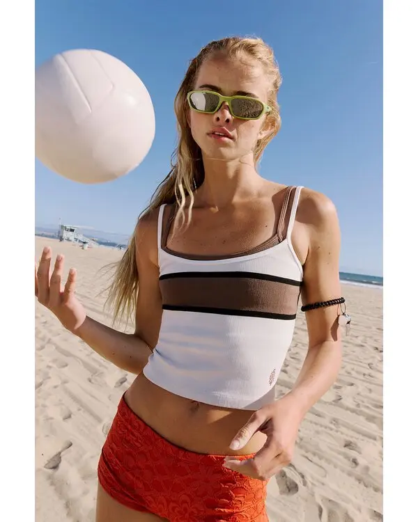 Free People All Clear Coastline Tank Top