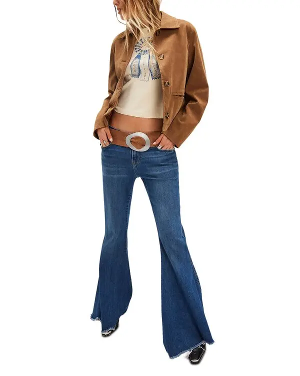 Free People Hera Faux Leather Jacket