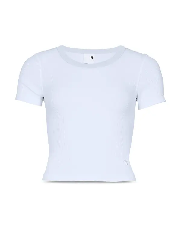 On All Day Ribbed Crewneck Tee