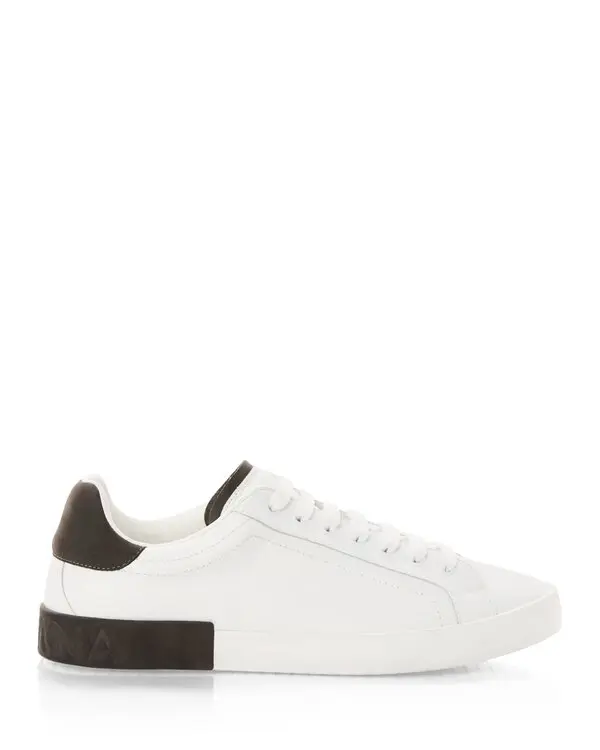 Dolce & Gabbana Portofino Sneakers - White/dark Grey