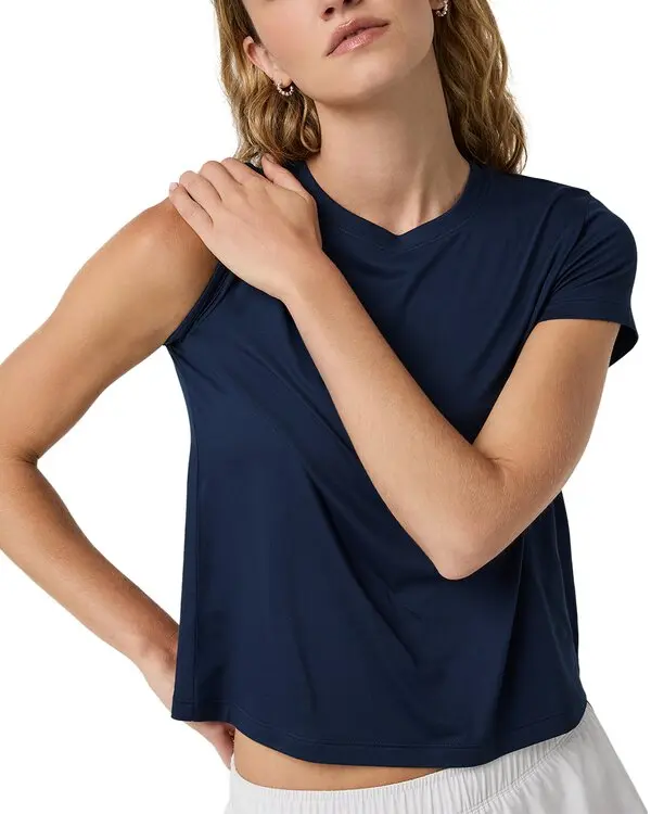 Vuori Energy Short Sleeve Tee - Blue Coast